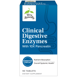 Clinical Digestive Enzymes 10X Pancreatin Terry Naturally